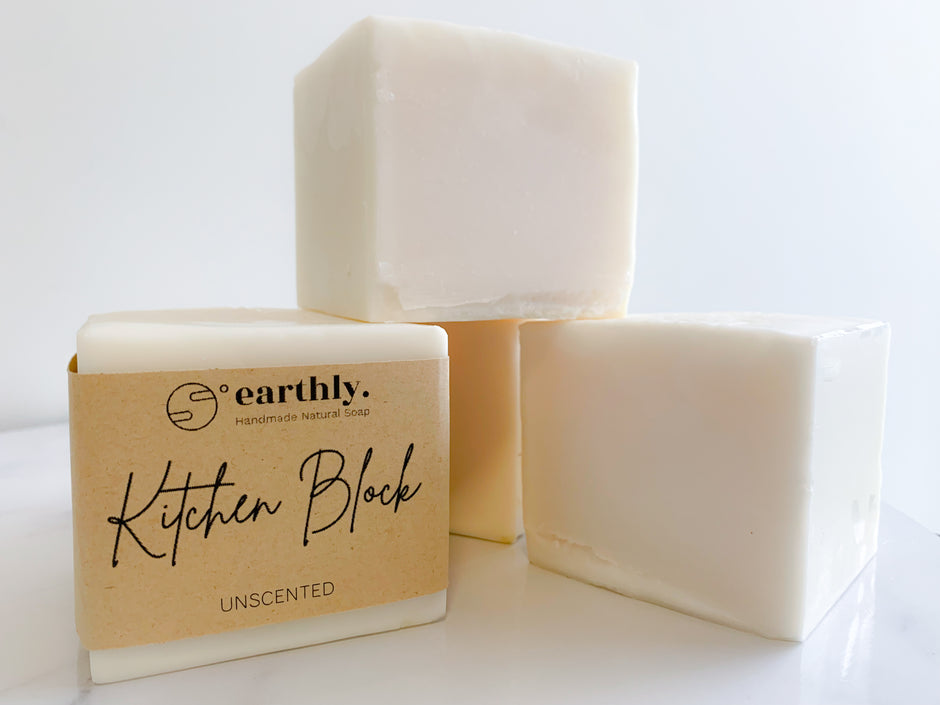 Unscented Soaps – Earthly Soap